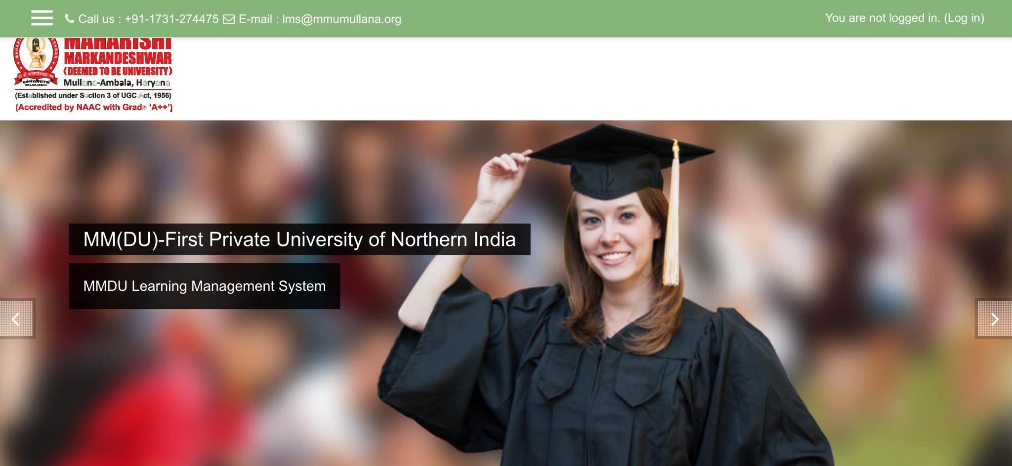 lms.mmumullana.org - LMS MMDU Learning Management System in 2024 - Very ...