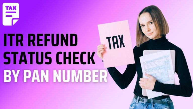 ITR Refund Status Check by PAN Number - Online Process