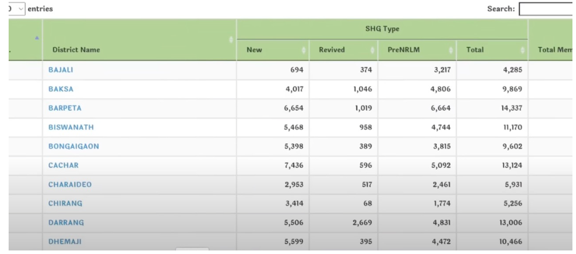 NRLM SHG List 2025: Block Wise Assam List PDF Download Link @nrlm.gov ...